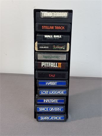 Great Lakes VNTG - 12 Vintage Atari Games - Apollo, Coleco and More