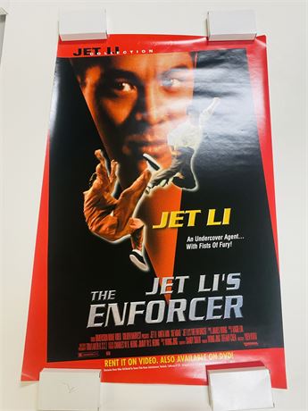 Great Lakes VNTG - Jet Li The Enforcer Original 27x40 Movie Poster - Rolled