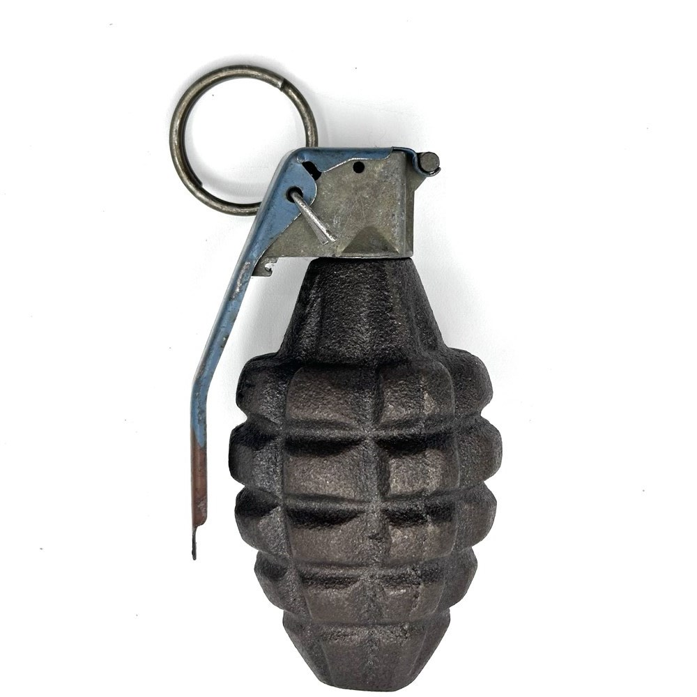 Great Lakes VNTG - Vintage WWII Pineapple Fuze Dummy Grenade