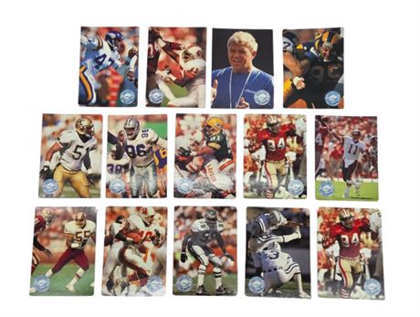 Great Lakes VNTG - 1991 NFL Pro Set Platinum Football Cards