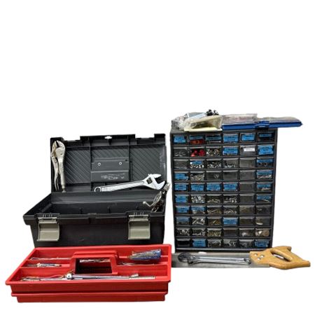 Great Lakes VNTG - Tool Box & Small Screw Box