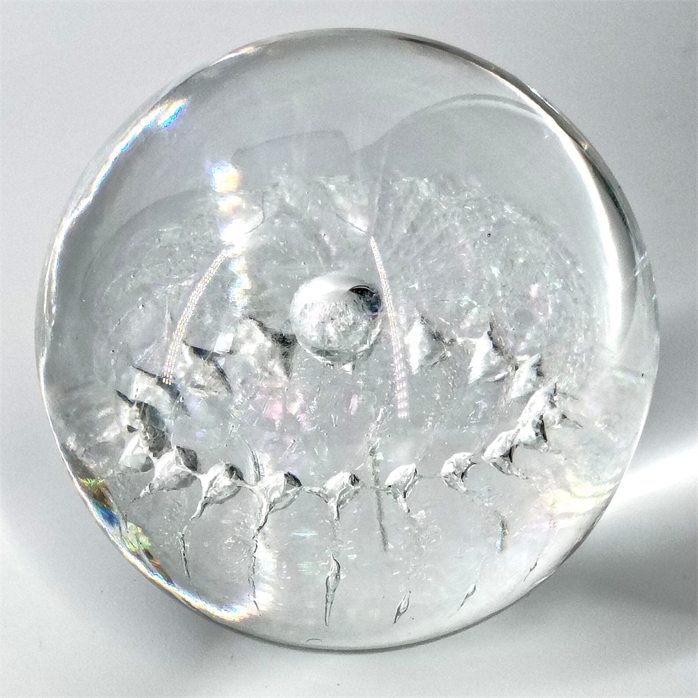 Great Lakes VNTG - Vintage Maytum Studios Art Glass Paperweight ...