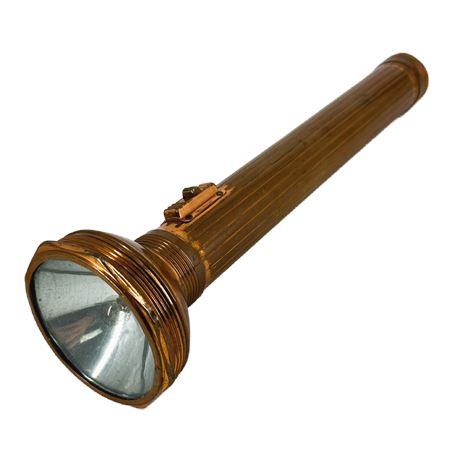 Great Lakes VNTG - Vintage Ray-O-Vac Solid Copper Flashlight