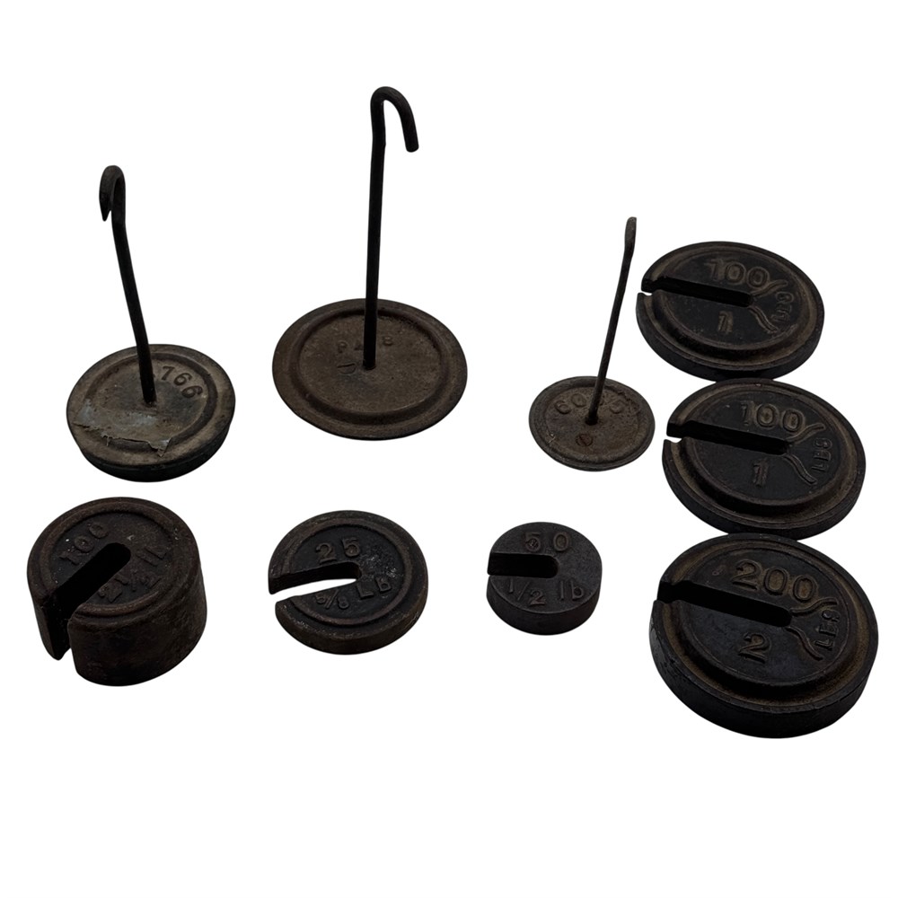 Great Lakes VNTG - Slide Scale Hangers and Weights