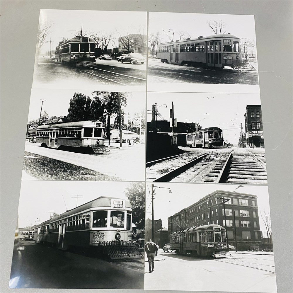 Great Lakes VNTG - 6 Vintage Cleveland Train Photographs