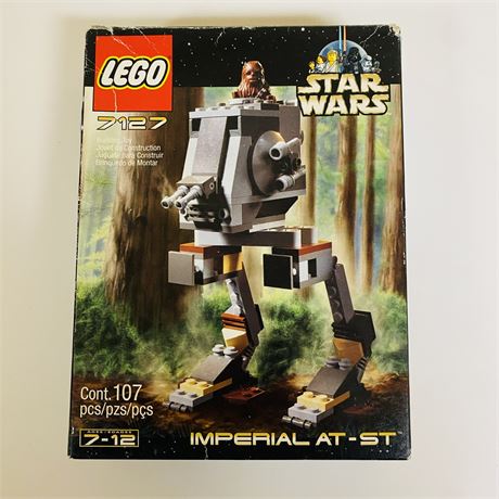 Great Lakes VNTG - Lego 7127 Star Wars Imperial AT-ST Set in Box