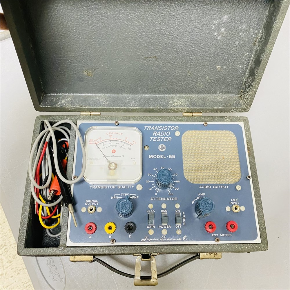 Great Lakes VNTG - Rare Sico Model 88 Transistor Radio Tester