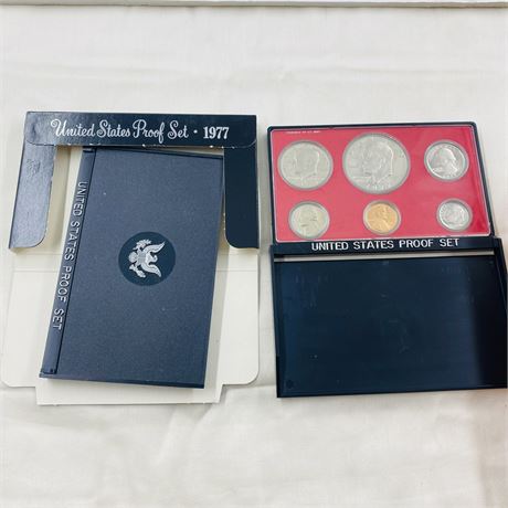 Great Lakes VNTG - 2 - 1977 Proof Sets