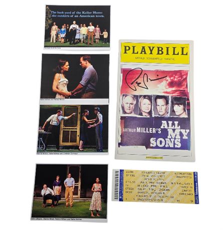 Great Lakes VNTG - Patrick Wilson Autograph "All My Sons" Broadway Playbill