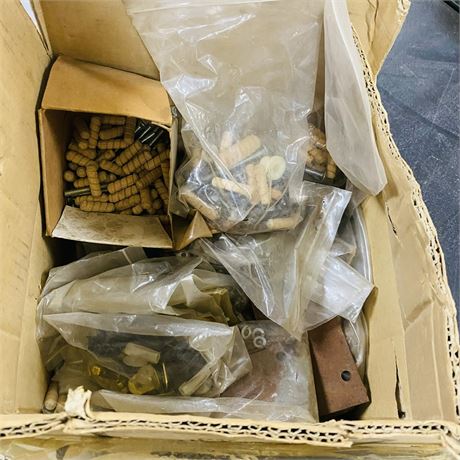 Great Lakes VNTG - Box of Fasteners, Dowels + More