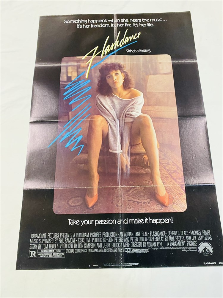 Great Lakes VNTG - Flashdance Original 27x41 Movie Poster