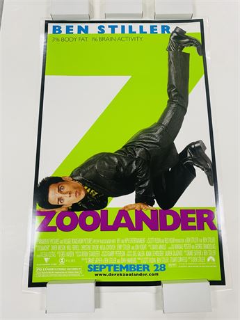 Great Lakes VNTG - Zoolander Original DS 27x40 Movie Poster - Rolled