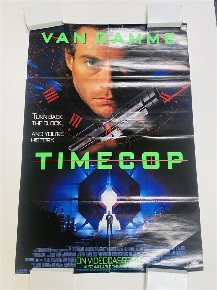 Great Lakes VNTG - Timecop Original 27x40 Movie Poster