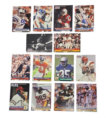 Great Lakes VNTG - 1991 NFL Pro Set Football Cards
