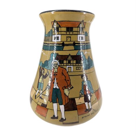 Great Lakes VNTG - Artist signed Buffalo Pottery New York Vase Circa ...