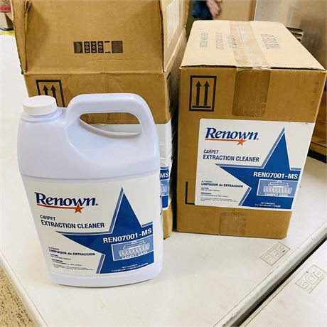 Great Lakes VNTG - 8 Gallons of New Renown RENO7001-MS Carpet Cleaner